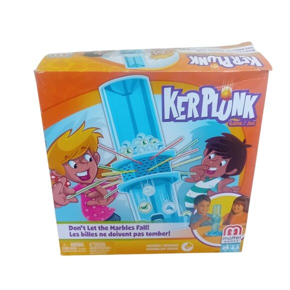 Mattel | Games | New Open Box Kerplunk Kids Board Game Mattel Games ...